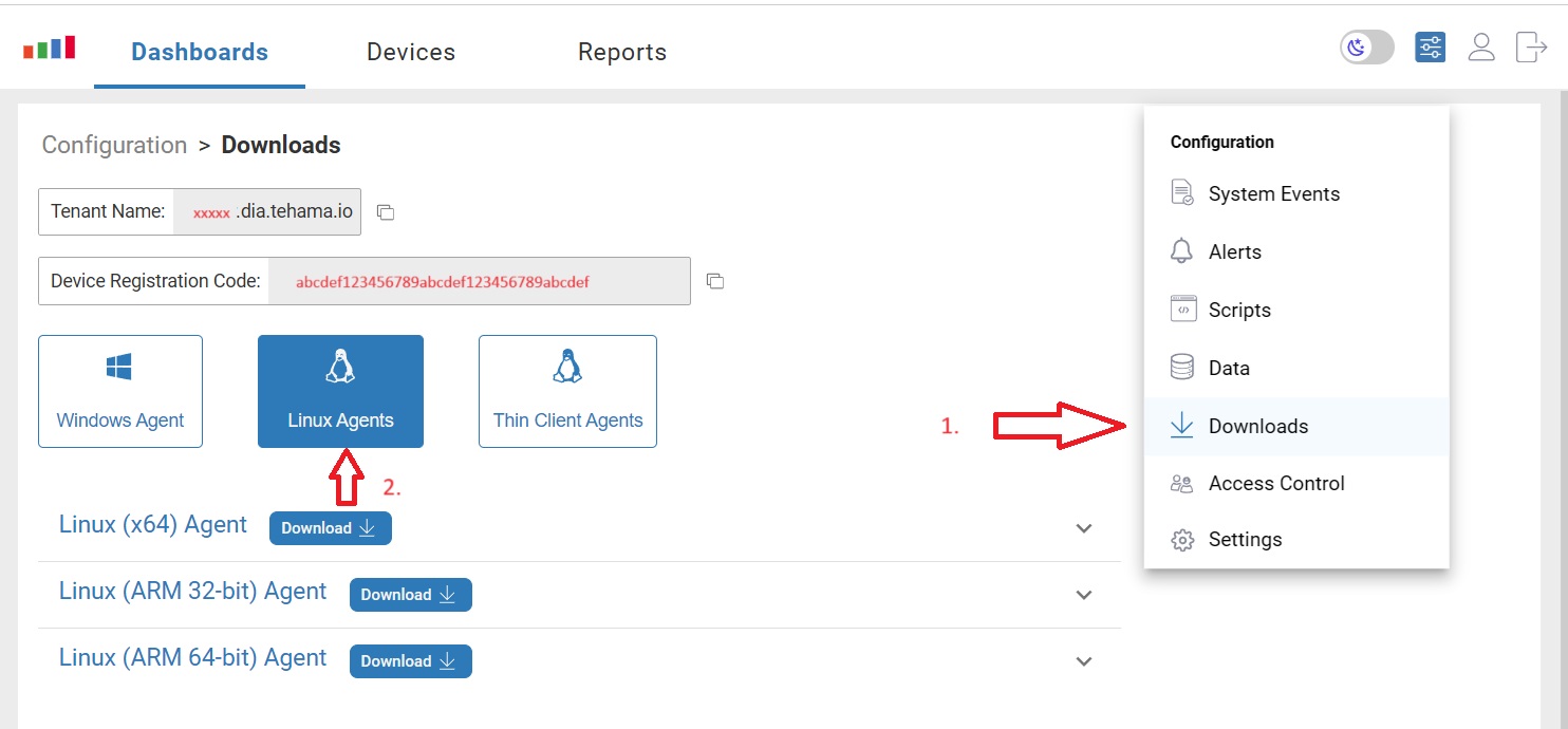 Tehama DIA: Agent Deployment and Installation for Linux – Tehama Help ...